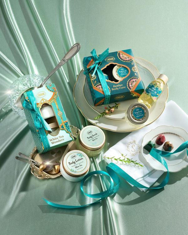 Sabon Majestic Gala Kit - White Tea Collection - Toytoise
