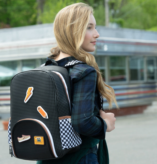 Starter XL Backpack Checkered Black - Toytoise